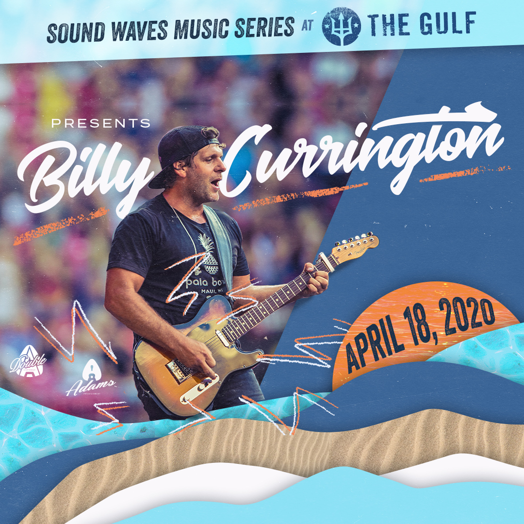 Billy Currington | Live Music at The Gulf April 18th